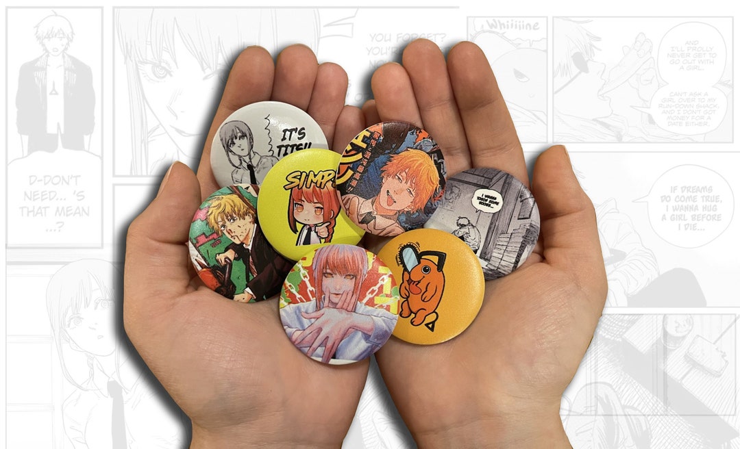 Manga Anime Devil Hunter Pins Badge Pinback Button - Etsy