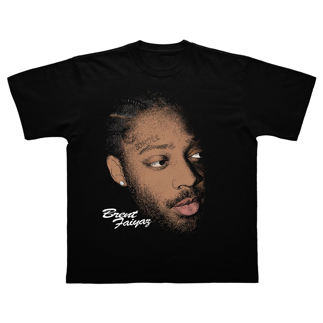 Brent Faiyaz Rare T Shirt Brent Faiyaz 90s Tee Brent Etsy