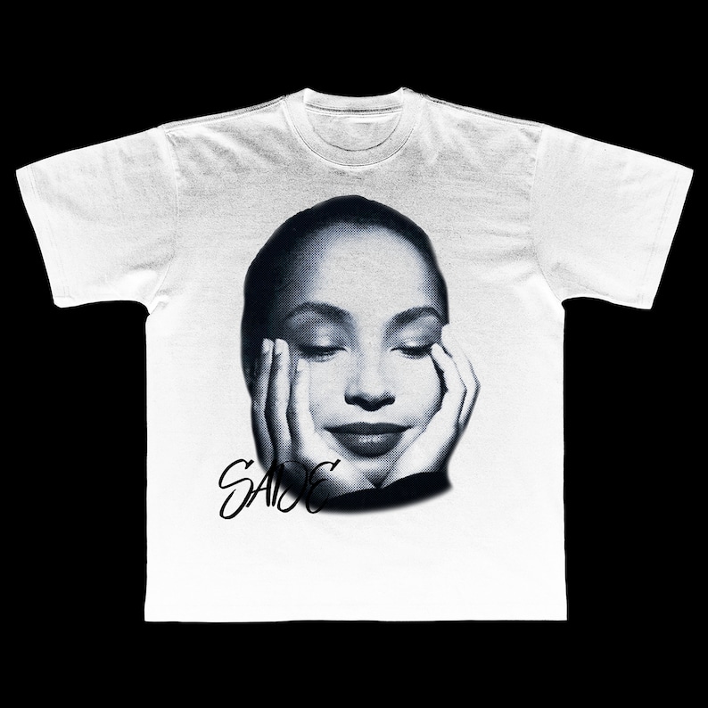 Sade Rare T-shirt - Sade 90's T-shirt - Sade Vintage Style Tee - Sade T ...