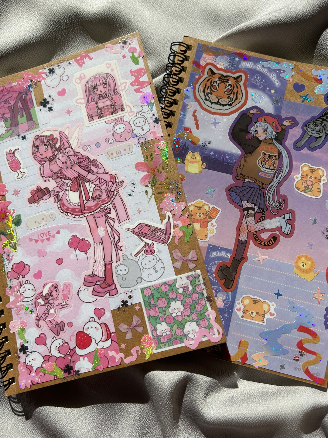 Decorated Sketchbook - Etsy