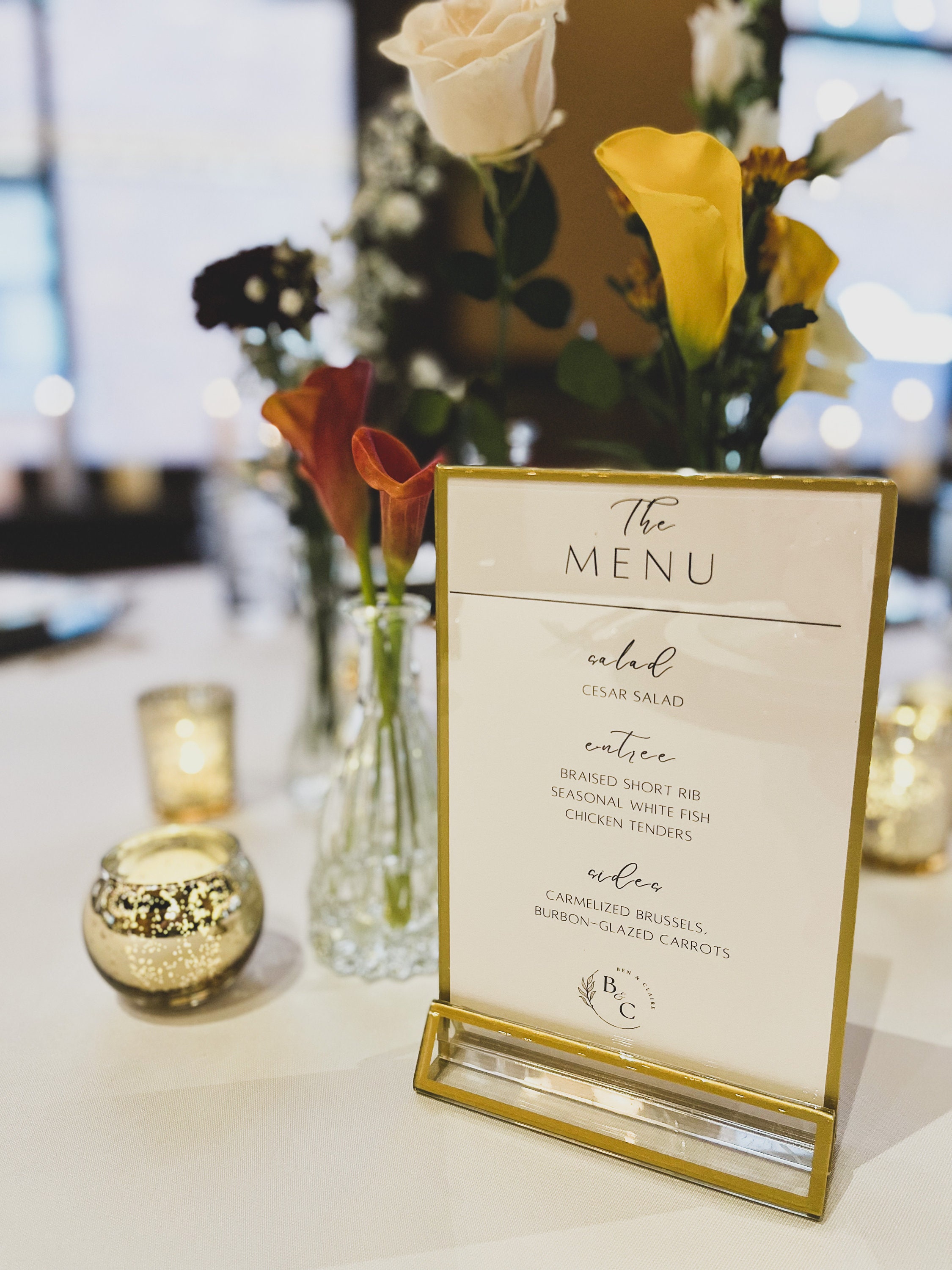 Custom Dinner Menu for Special Occasions - Etsy