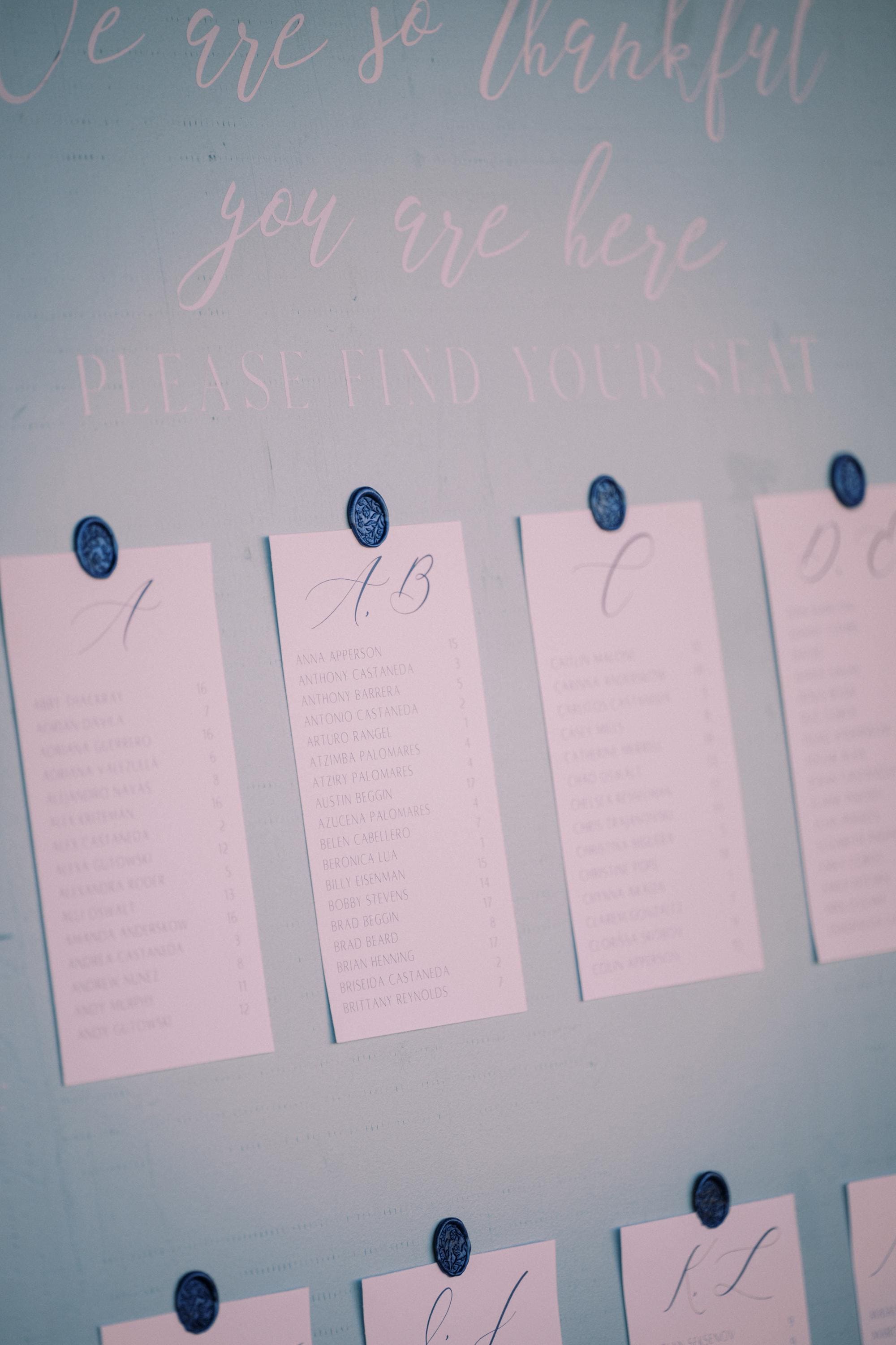 Table Cards for Seating Chart Wedding Wood Seating Chart Custom Table ...