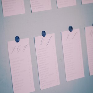 Table Cards for Seating Chart Wedding Wood Seating Chart Custom Table ...