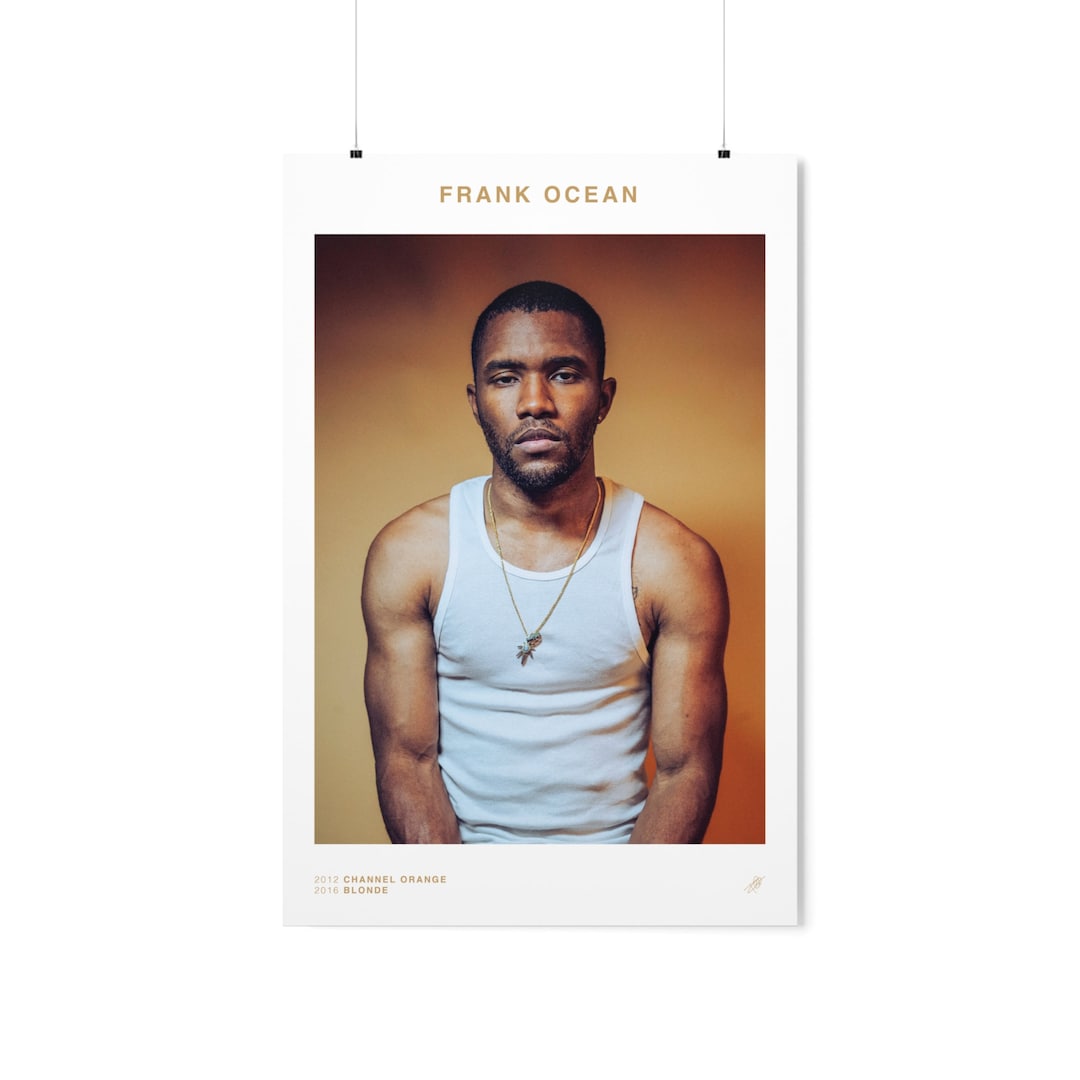 Frank Ocean Poster Minimalist Frank Ocean Print Poster Poster Print ...
