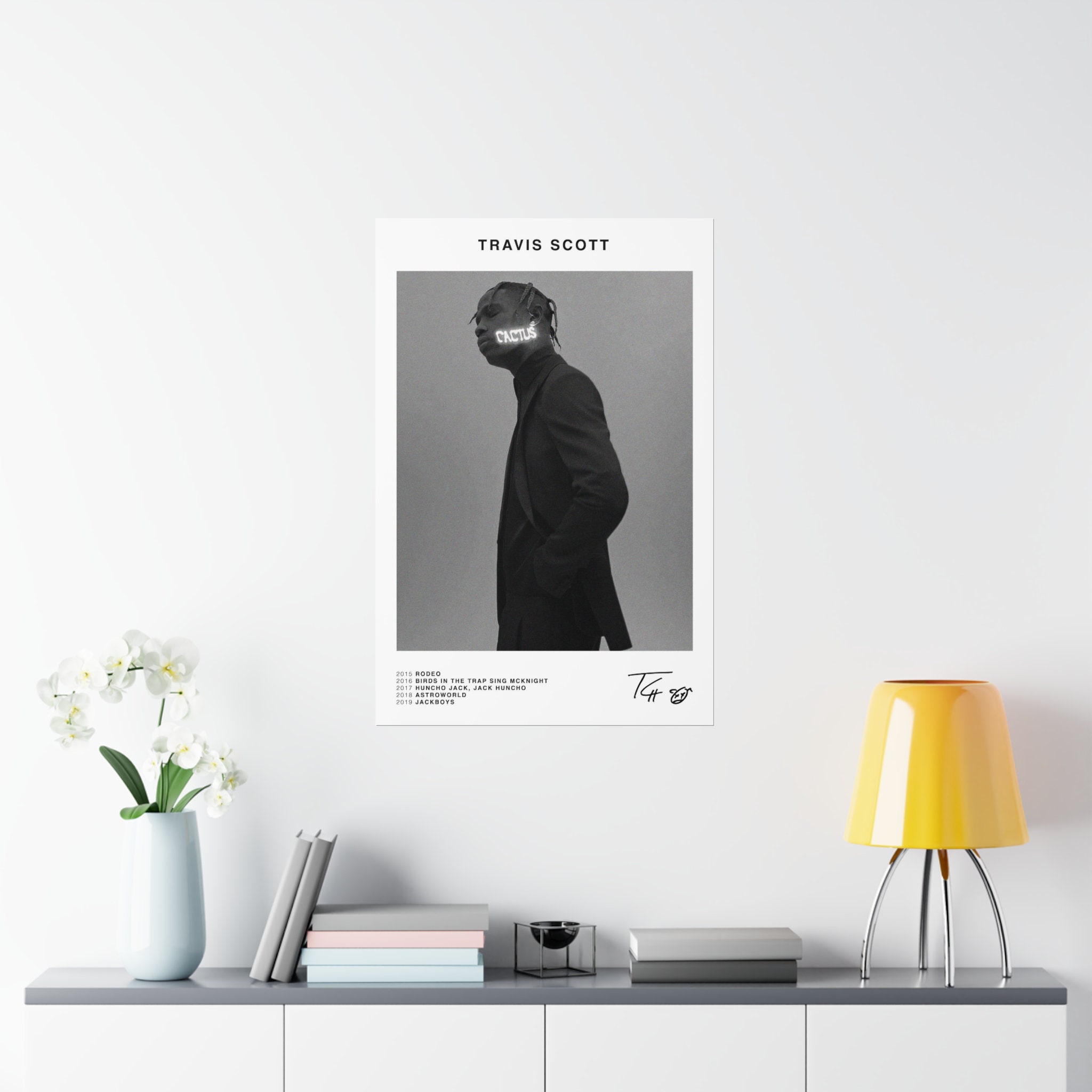 Travis Scott Poster Minimalist Travis Scott Print Poster Poster Print ...