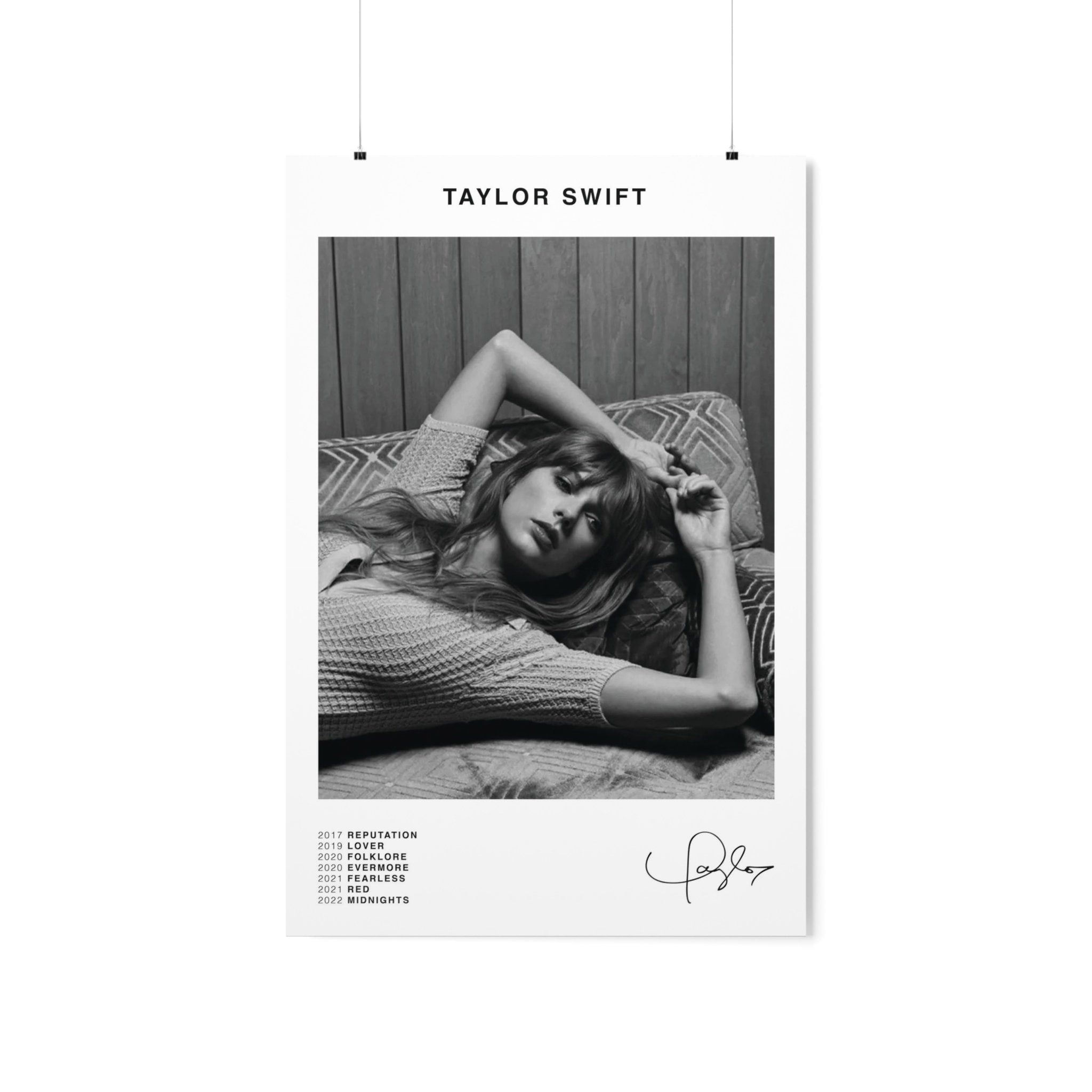 Taylor Swift Poster Minimalist Taylor Swift Print Poster Etsy