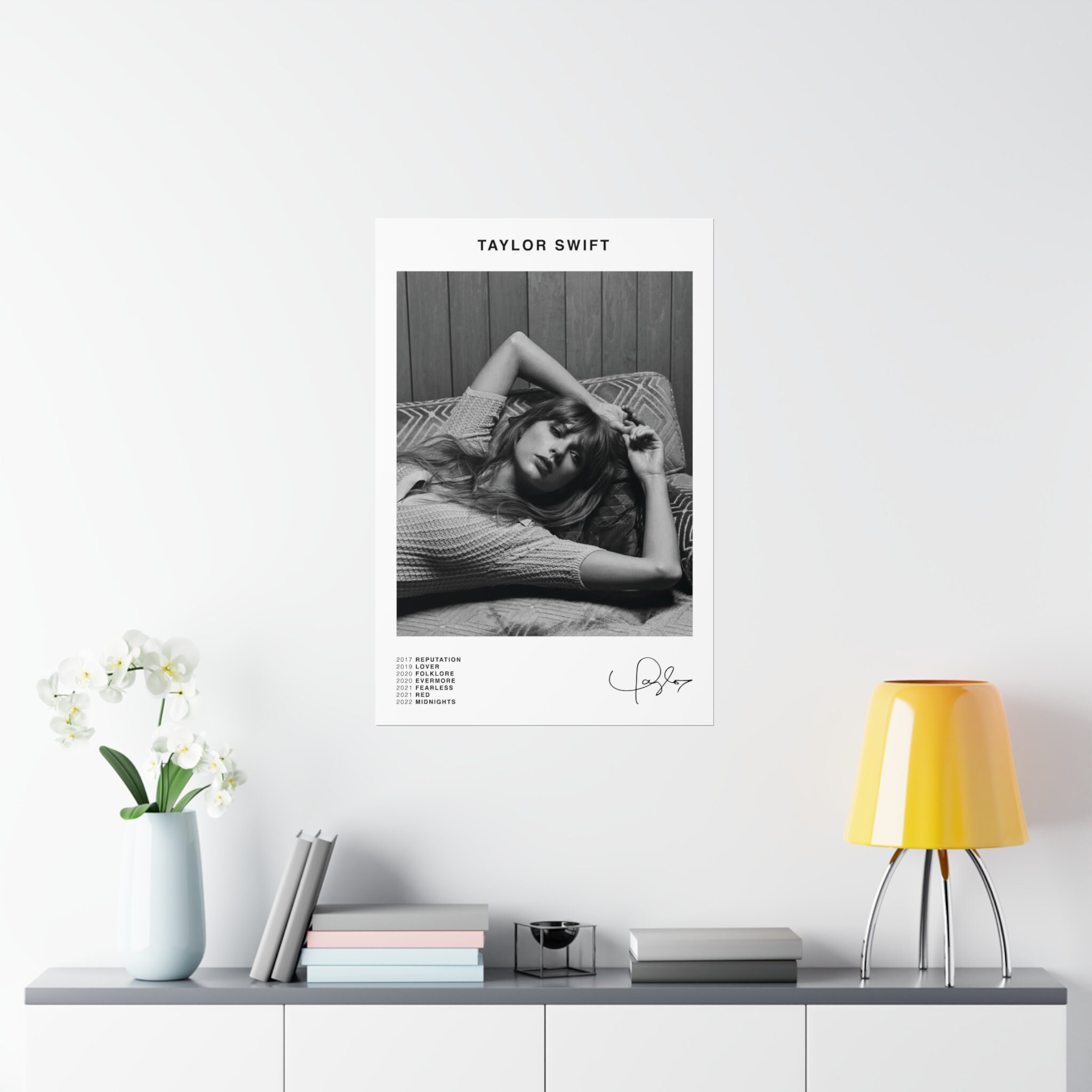 Taylor Swift Poster Minimalist Taylor Swift Print Poster - Etsy
