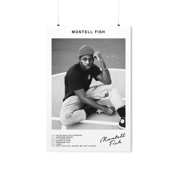 Montell Fish Poster - Etsy