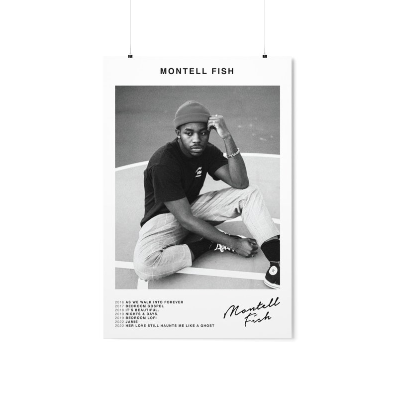 Montell Fish Poster Minimalist Montell Fish Print Poster Poster Print ...