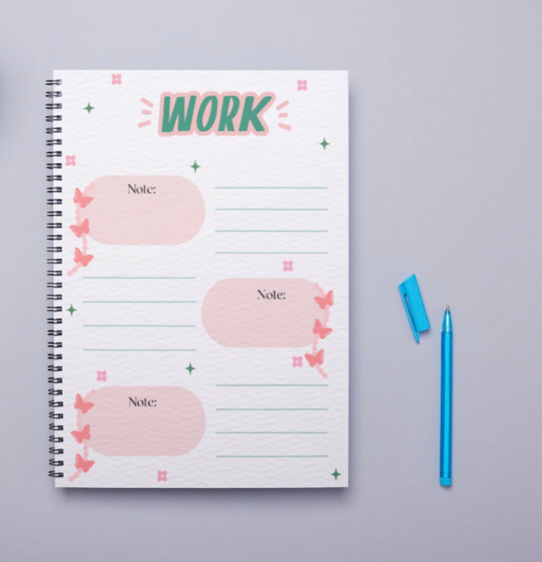 Printable and Downloadable Notepad for Daily Use, Work, School, and ...