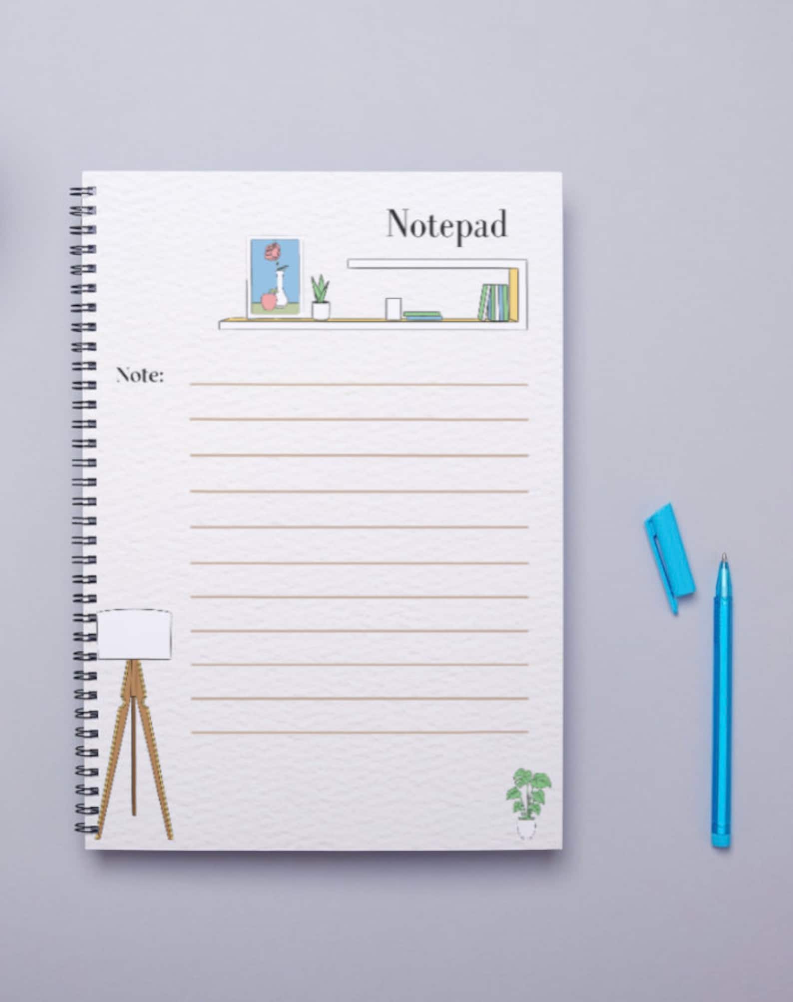 Printable and Downloadable Notepad for Multi-purpose Uses Ll - Etsy