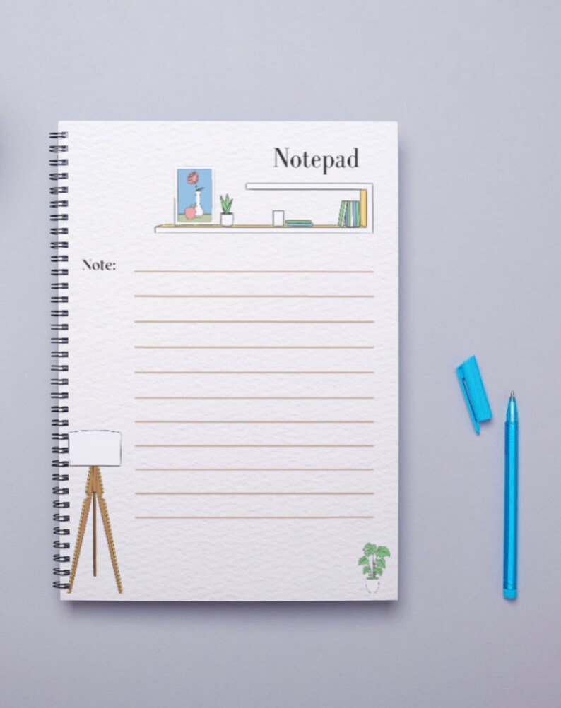 Printable and Downloadable Notepad for Multi-purpose Uses Ll - Etsy