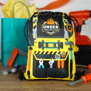 Construction Party Favor Bags for Construction Birthday Party Favors ...