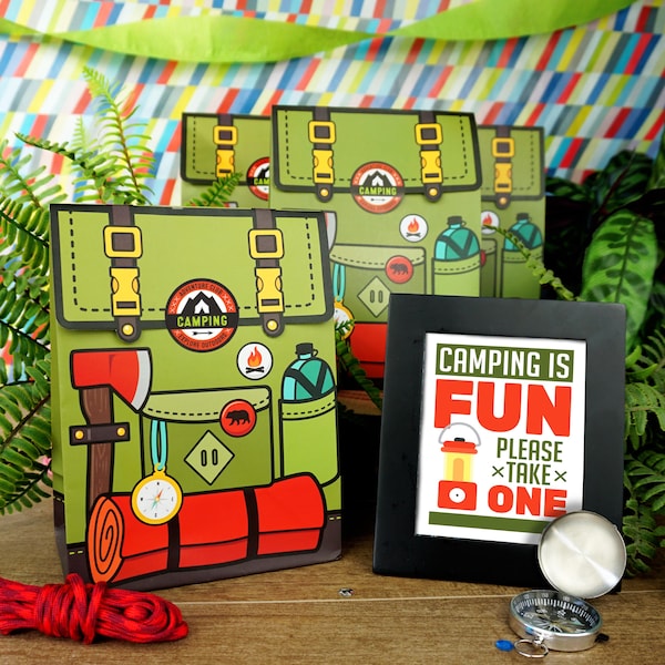 Camp Theme Party - Etsy