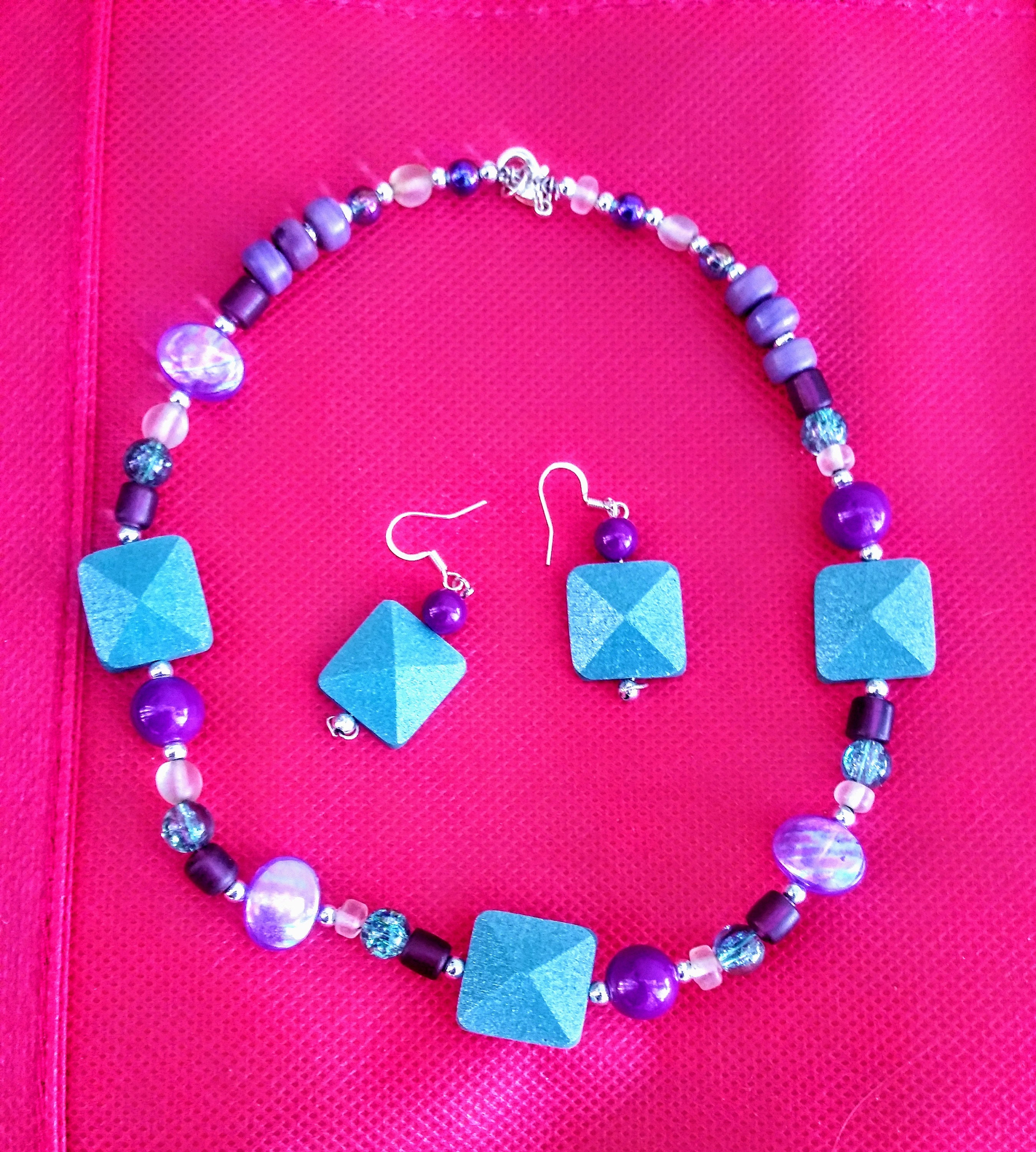 Throwback 80s Retro Necklace and Bracelet Set - Etsy