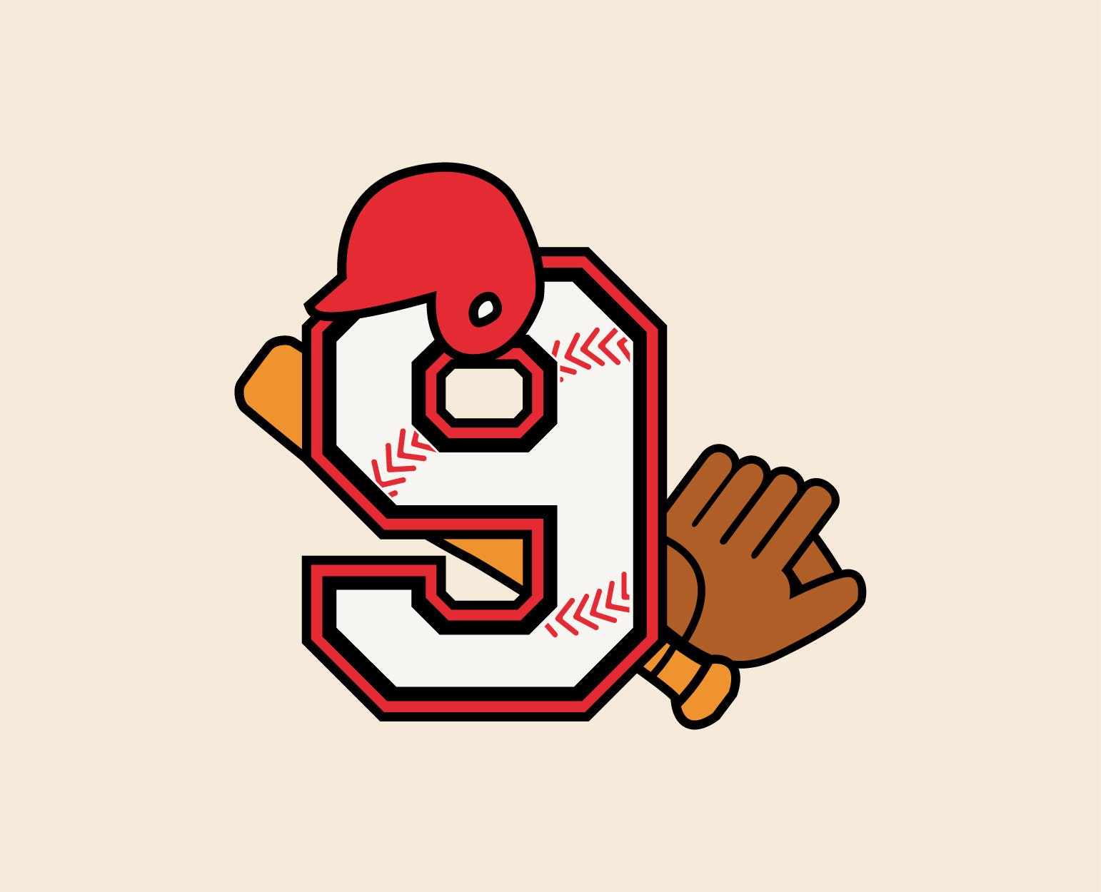 Baseball Number Svg ,number,font,letter,softball,sports,silhouette ...