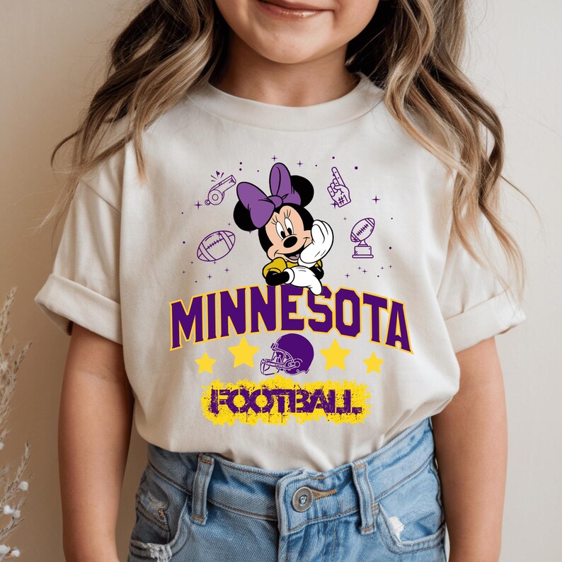 Kids Minnesota Football Shirt and Sweatshirt | Youth Game Day Team ...