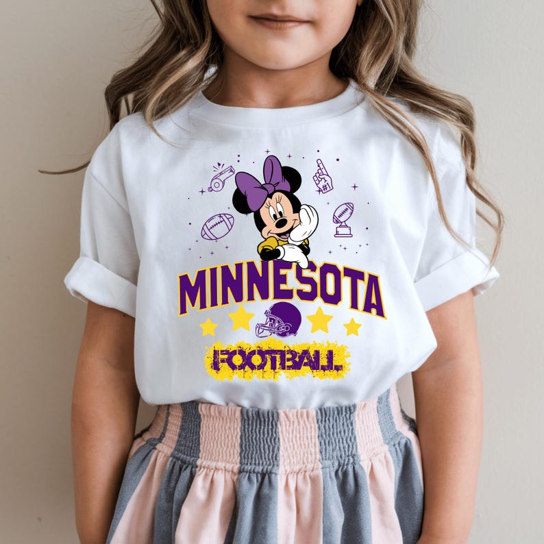 Kids Minnesota Football Shirt and Sweatshirt | Youth Game Day Team ...