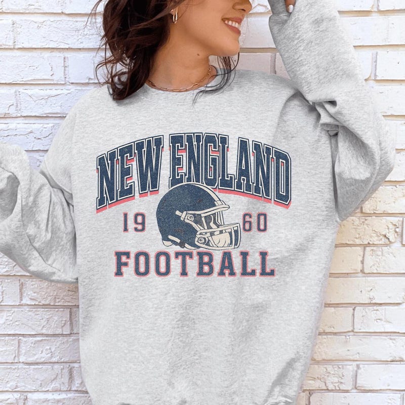 Patriots Sweater Retro - Etsy