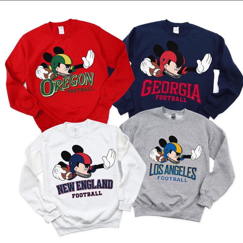 Mickey Head College - Etsy