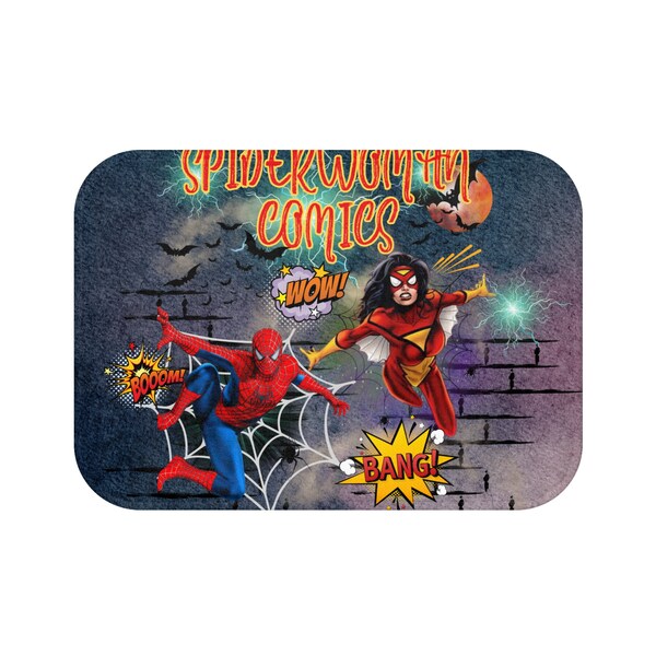 Spiderman Rug Comic - Etsy