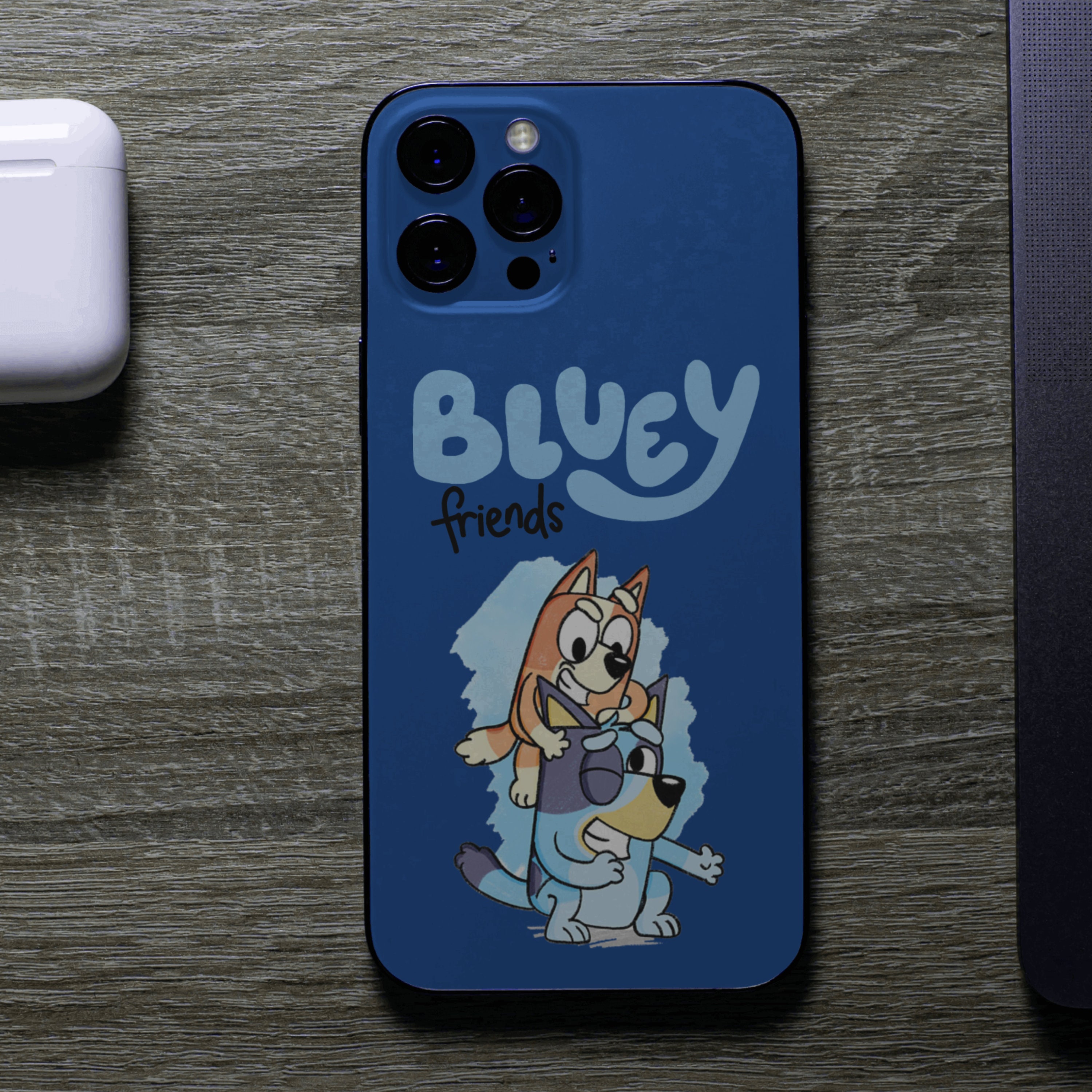Bluey Magsafe Compatible iPhone Phone Case for 15, 14, and 13 Featuring ...