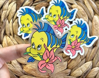 Flounder Sticker - Etsy