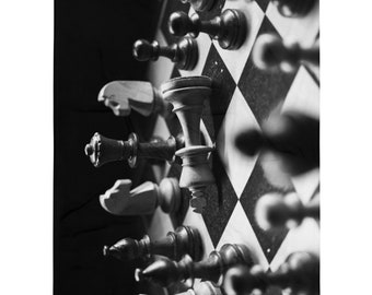 Chess Game Blanket - Etsy