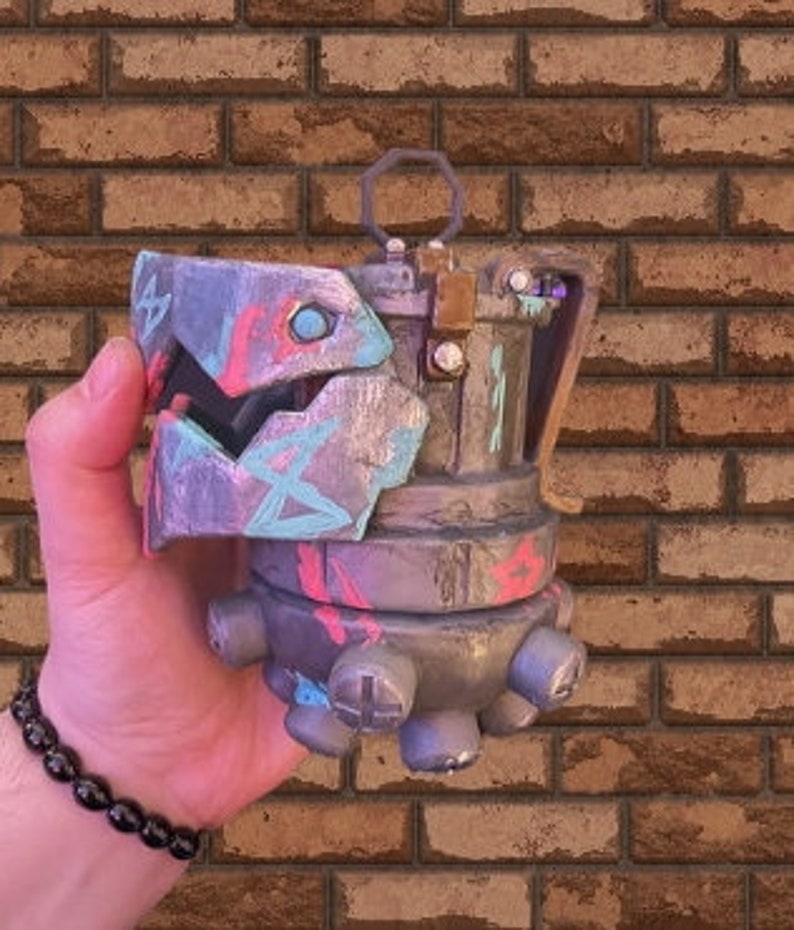 Arcane Jinx Grenade, League of Legends, Arcane Bomb Cosplay, Prop Jinx ...