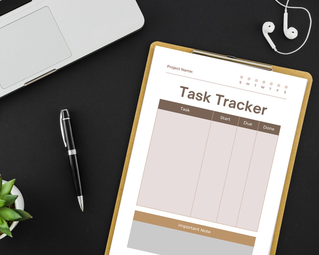 Professional Project and Work Planner, Printable Work Schedule Planner ...