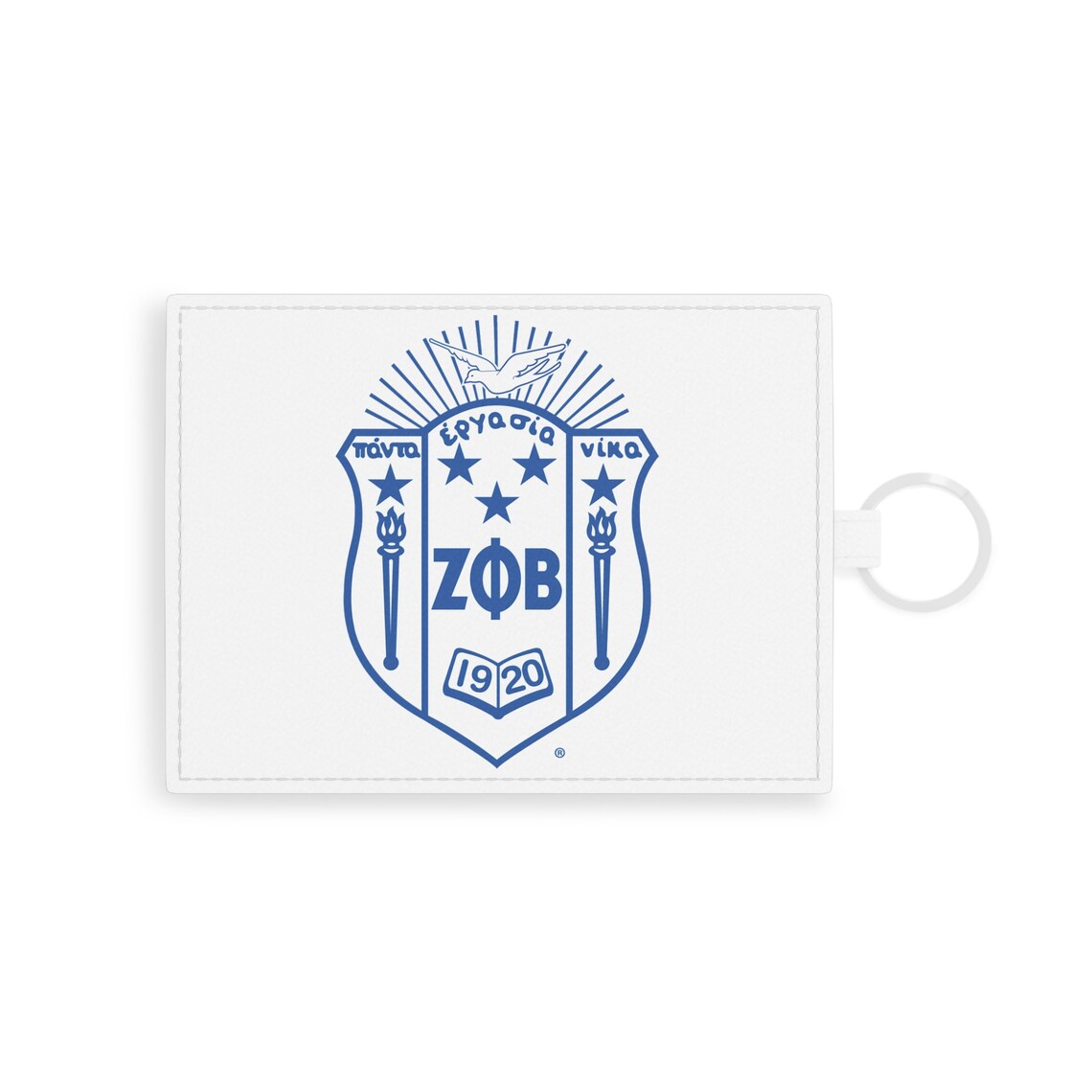 Zeta Phi Beta Sorority, Inc. Pearls Five Boutique Credit Card Holder ...