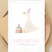 Silly Goose Birthday Card Pink, Silly Goose Birthday Watercolor Goose ...