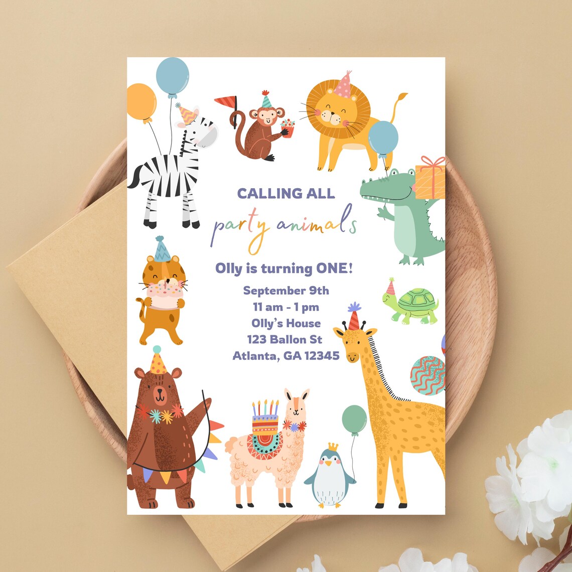 Party Animals First Birthday, Calling All Party Animals to Celebrate ...
