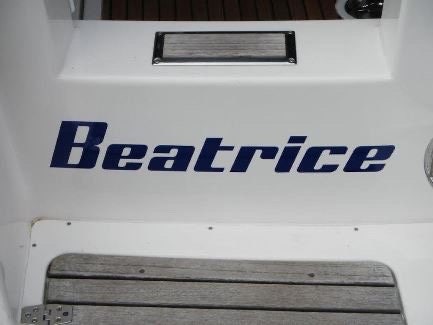 Custom Boat Name Sticker Marine Grade Vinyl, Lots of Colours & Fonts - Etsy