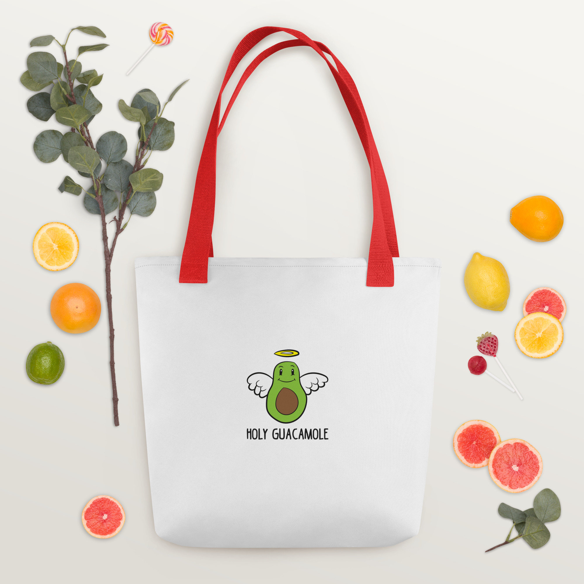 Avocado Tote Bag Holy Guacamole Bag Avocado Lover Gift Funny Avocado ...