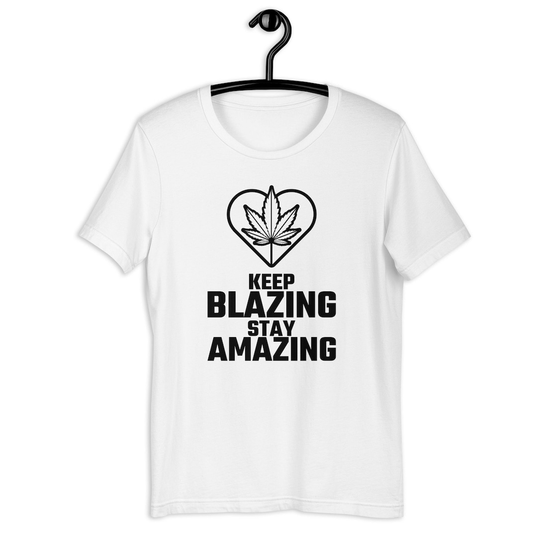 Marijuana Shirt Funny Cannabis Gift for Weed Smoker Legalize Tee Funny ...