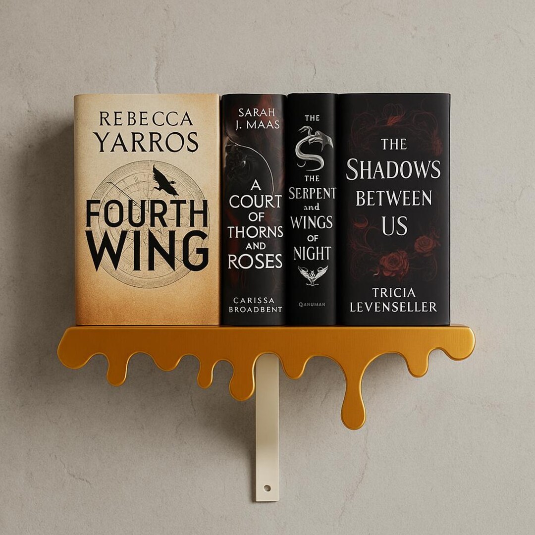 Golden Drop Shelf Topper – Luxury Shelf Front Decoration for ...
