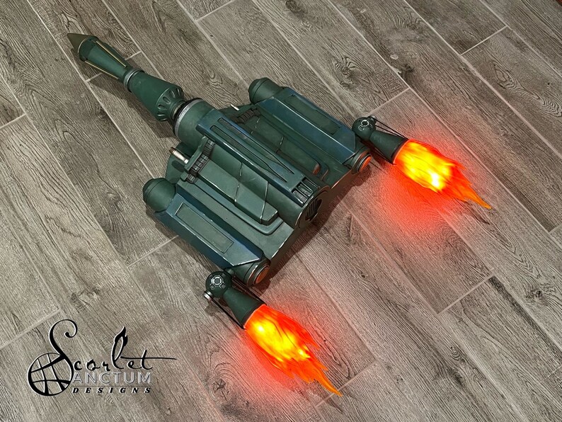 Mandalorian Jet Pack LED NEOPIXEL FLAMES - Etsy