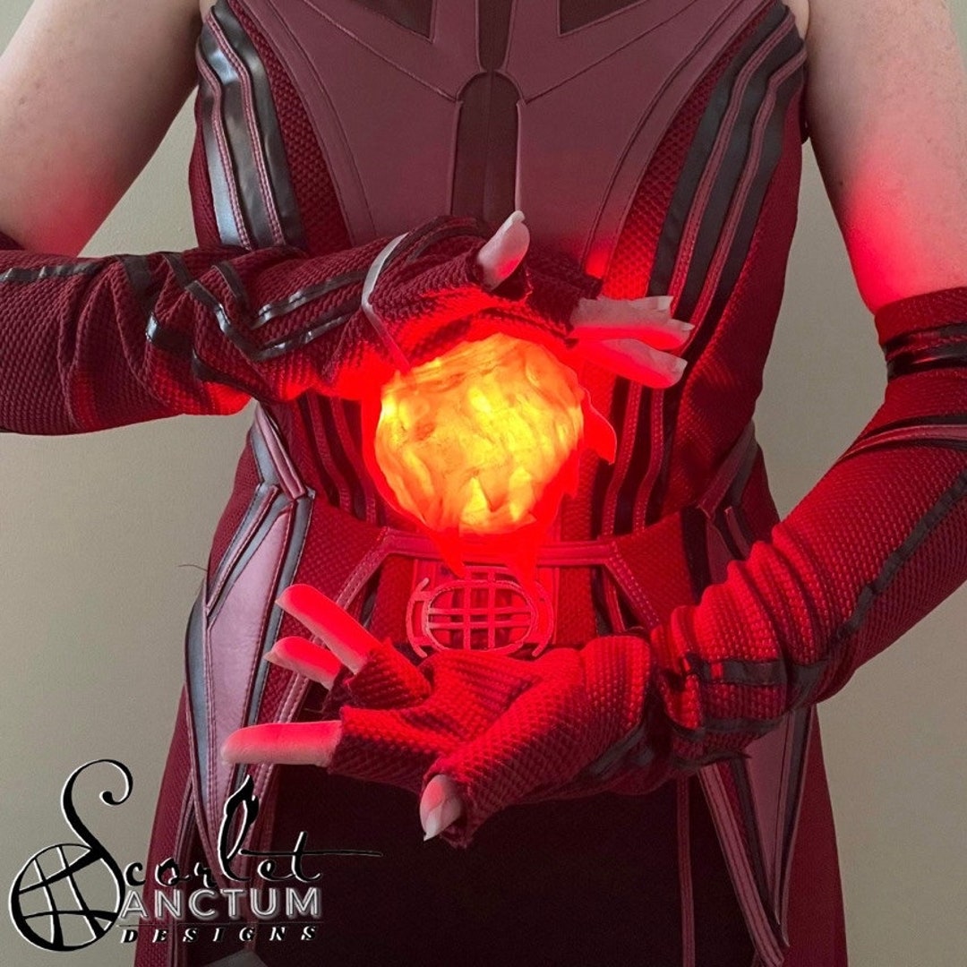 Neopixel Fireball scarlet Witch Inspired - Etsy