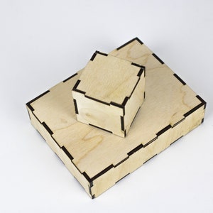 Box Laser Cutting, Laser Cut File, Gift Box, Wood Laser Cutting, SVG ...