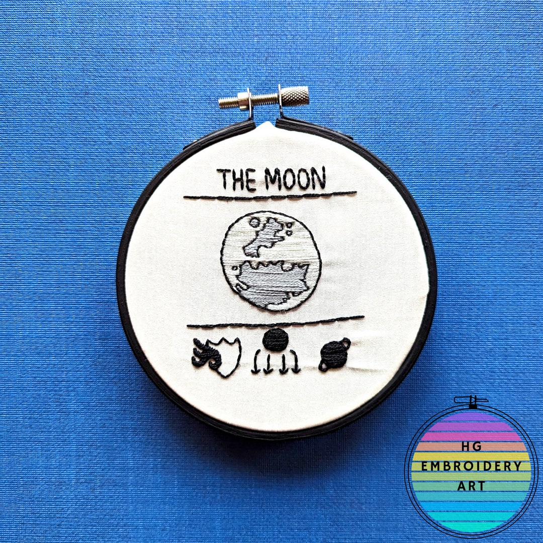 Inscryption, the Moon, Handmade Embroidery, Videogames, Fanart, Horror ...