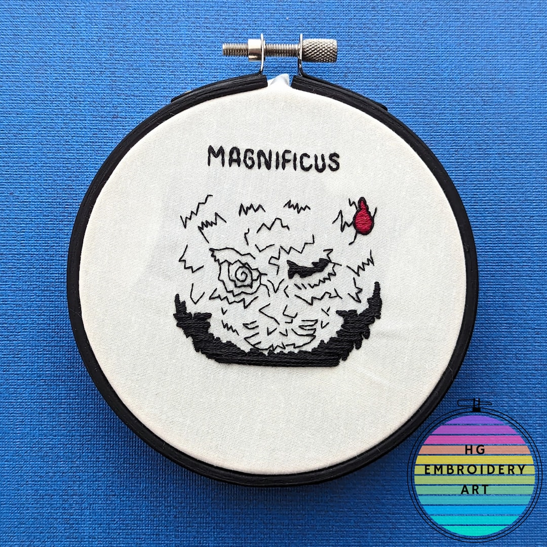 Inscryption, Magnificus/stunted Wolf, Handmade Embroidery, Videogames ...
