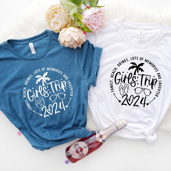 Girls Beach Trip Shirts - Etsy