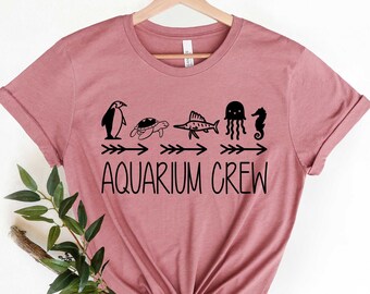 Aquarium Shirt. Aquarium T-shirt. Aquarium Gift. Fish Tank Shirt. Fish ...