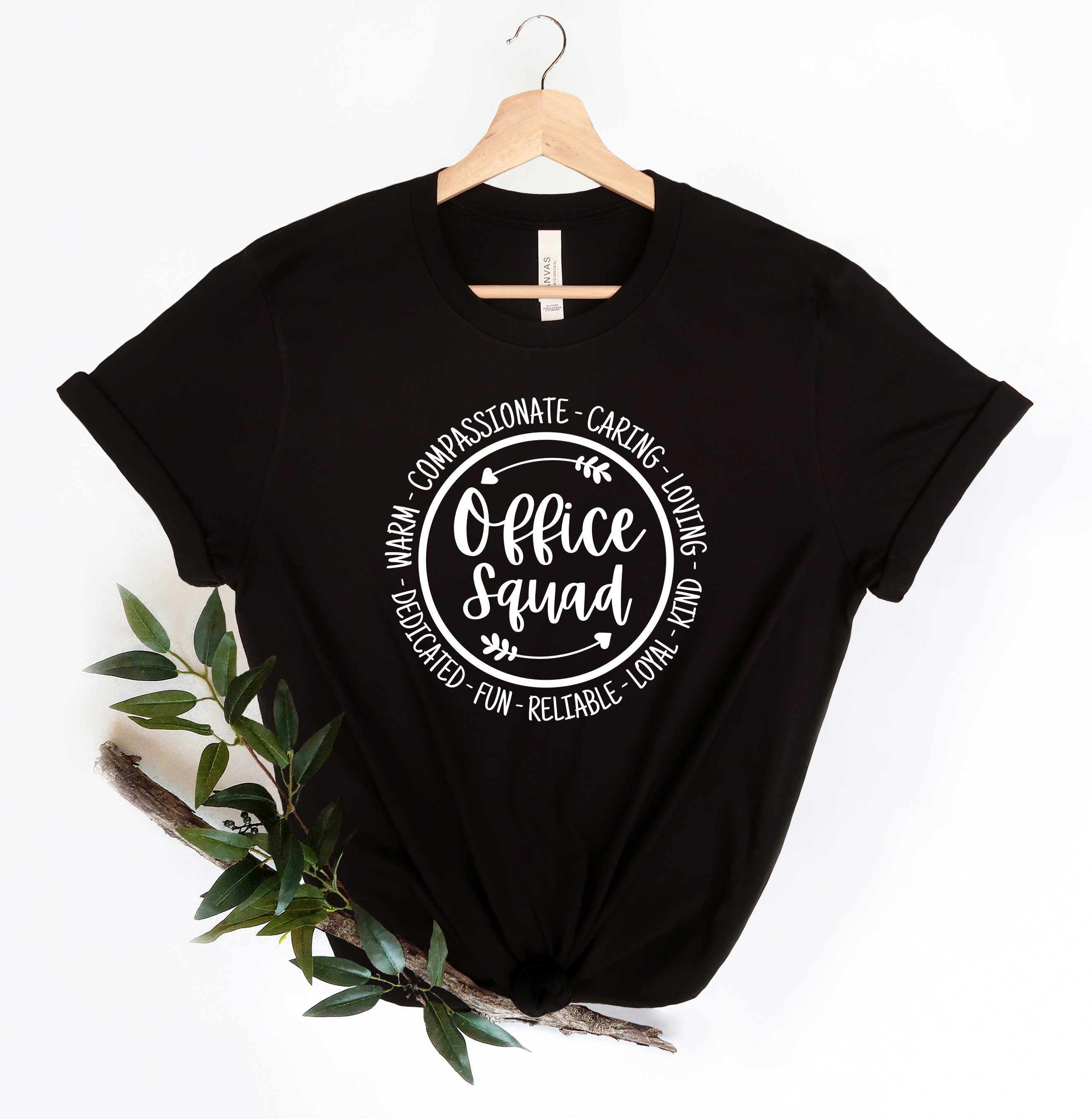 Office Staff Shirts, Coworker Gift, Office Squad T-shirt ...