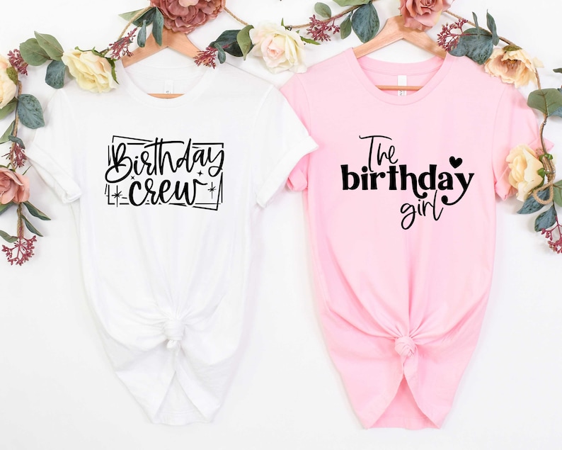 The Birthday Girl Shirt, Girls Birthday Party, Birthday Crew, Birthday ...