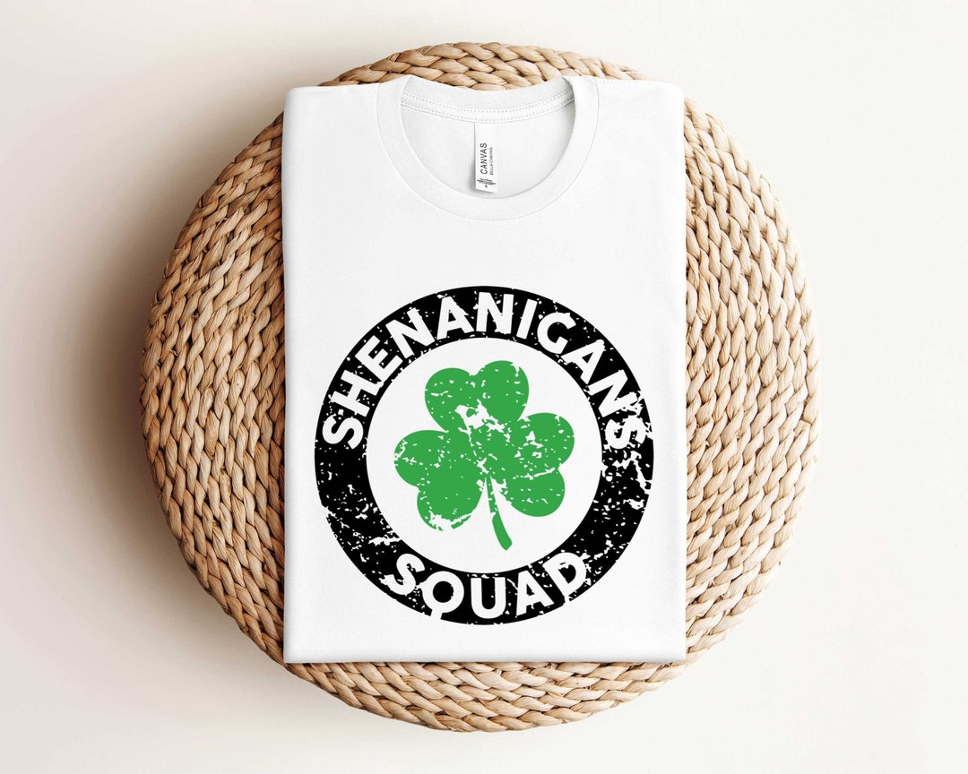 Shenanigans Squad Shirt, Funny St. Patrick's Day Matching Group Shirt ...