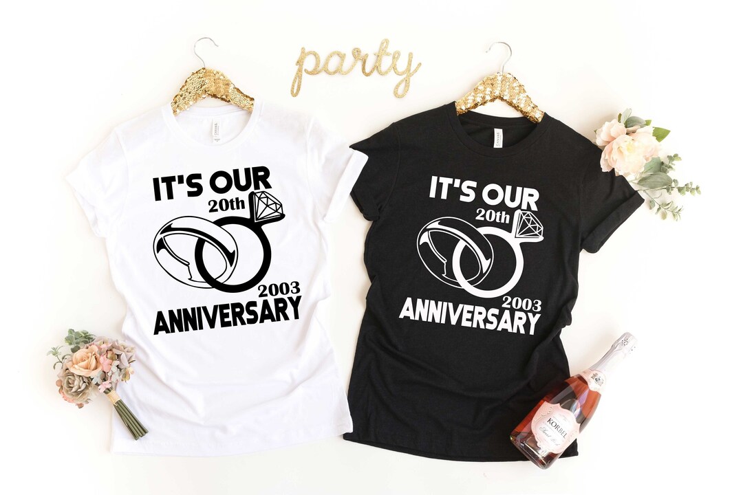 It's Our Anniversary Shirt, Custom Anniversary Shirt, Personalized ...