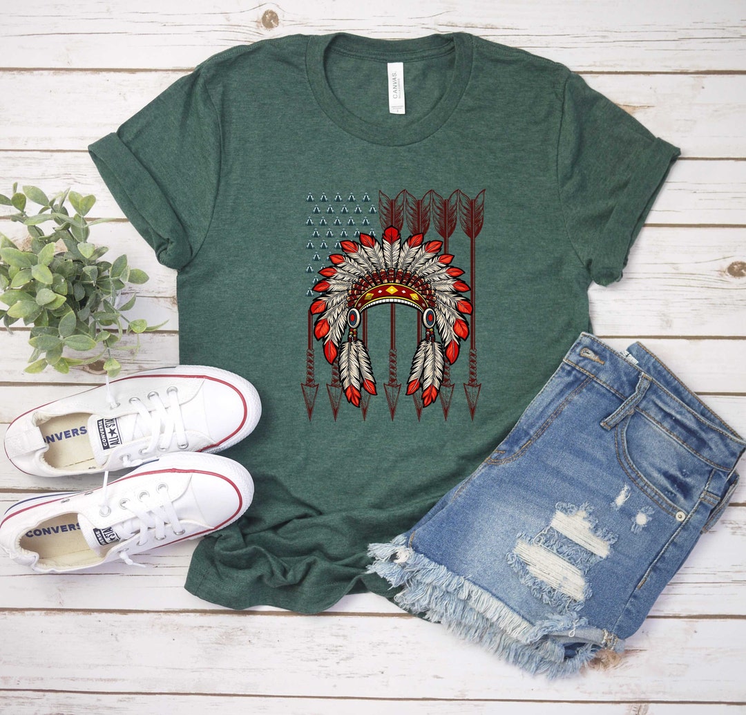 The Native Flag, USA Native Flag, Indigenous Women Shirt, Equality ...