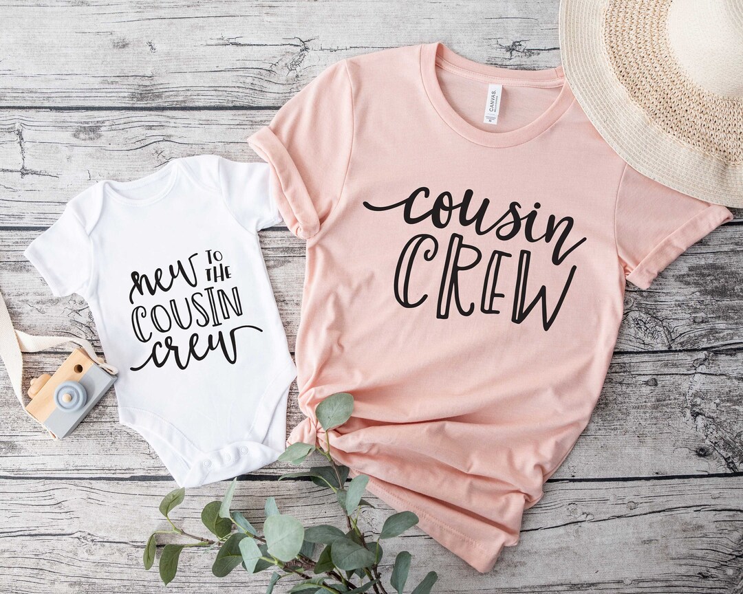 New to the Cousin Crew Bodysuit, Baby , Baby , New to the Cousin Crew, Cousin Shirt, Baby Shower ...